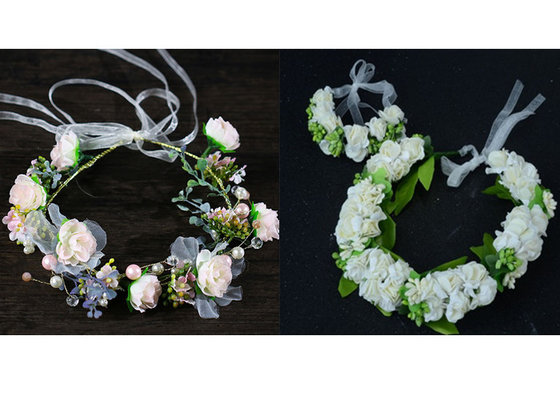 Handmade Fashion Indian Wedding Decoration Flower Garland For Girls