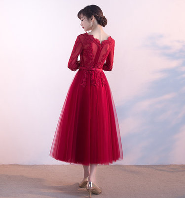 Fashionable Red Color Bridal Wear Mermaid Tail Wedding Dress Gowns Full Handmade