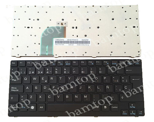 Original Part Spanish Laptop Keyboard Layout Compatible SONY VGN-CR Series