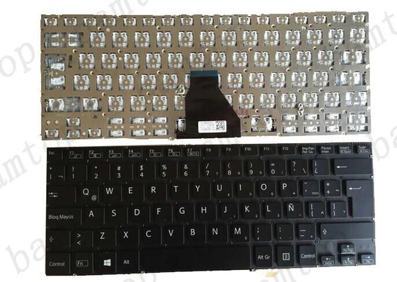 Sony Vaio Fit 14A Svf14a Latin Laptop Keyboard Original Sunrex Glossy Black