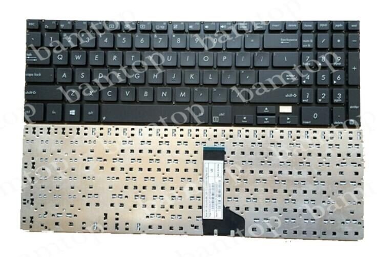 Numeric Keys US Laptop Keyboard Layout , P500 Asus Laptop Replacement Keyboard