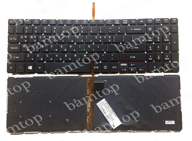 Separate Key Replacing Korean Laptop Keyboard For Acer Aspire V5-573