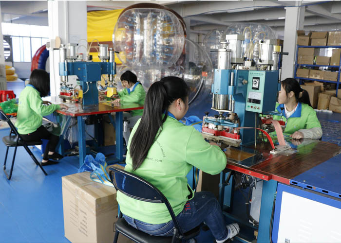 Guangzhou Fun Equipment Limited línea de producción de fábrica