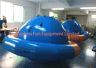 Plato Pvc Inflatable Water Seesaw , Inflatable Floating Pool Toys Play On Sea