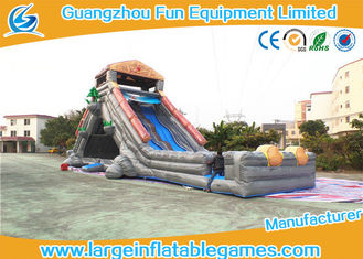 Animal Theme Large Inflatable Water Slides For Outdoor Rental Business