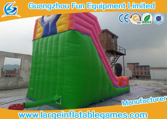 Cartoon Commercial Inflatable Slide For Event / Screamer Inflatable Bounce Slide