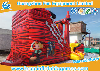 Red Inflatable Pirate Ship / Inflatable Pirate Boat Fun City Playground