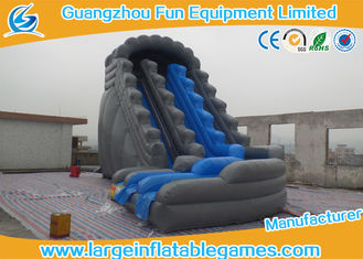 Professional Childrens Inflatable Backyard Water Slide Gray Bouncer Slide Inflatable Toys
