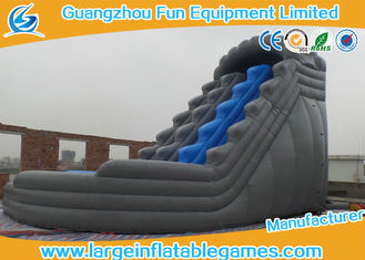 Professional Childrens Inflatable Backyard Water Slide Gray Bouncer Slide Inflatable Toys