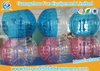 Professional Inflatable Body Bumper Ball Customized With Red / Blue Dots