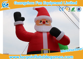 24ft Inflatable Advertising Products  / Christmas Santa Claus Inflatables