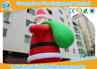 24ft Inflatable Advertising Products  / Christmas Santa Claus Inflatables