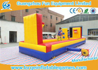 Outside Inflatable Sport Games Inflatable Tug Of War With Basketball Court