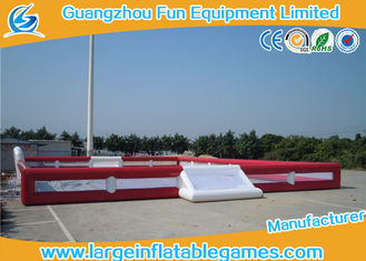 Professional Inflatable Football Pitch , Commercial Grade Inflatable Soccer Arena