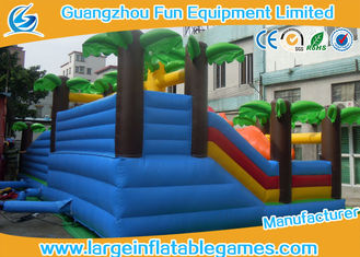 Giant Jungle Large Inflatable Games , Inflatable Bouncer Jumper For Amusement Park