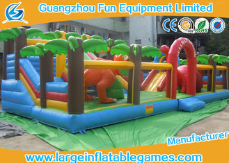 Giant Jungle Large Inflatable Games , Inflatable Bouncer Jumper For Amusement Park