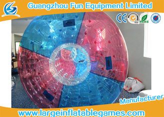 Outdoor Inflatable Water Roller With Hot Air Welded SGS RoHS Certification