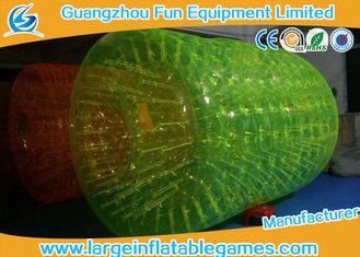 Durable Professional Amusement Water Rollers Inflatable With Digital / Silk Printing
