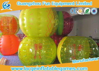 Best Selling Inflatable human bubble bumper soccer ball with fruit printing
