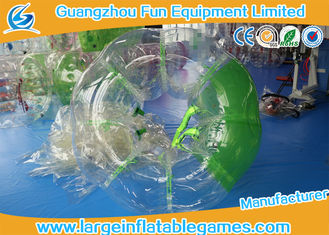 Green Inflatable Bumper Knocker Ball For Football Field / Safety Leisure Centre