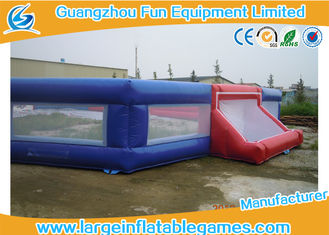 3 Years Warranty Inflatable Football Field / Inflatable Soccer Pitch For Adults
