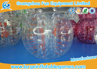 Clear 1.5M Conventional Human Bumper Bubble Ball High Temperature Welding