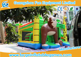 Jungle Safari Inflatable Bouncy Castle JB Games 0.55mm PVC Material