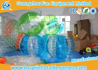 Bolas humanas de la burbuja del fútbol de la burbuja de la bola de parachoques inflable de encargo del fútbol