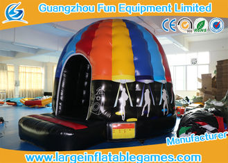 Customized Bouncy Castle Inflatable Disco Dome Slide Combo For Amusement Park