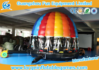 Customized Bouncy Castle Inflatable Disco Dome Slide Combo For Amusement Park