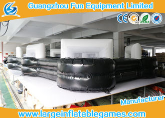 Eco-friendly 0.5mm PVC Tarpaulin Inflatable Billiard Arena With Logo Printing