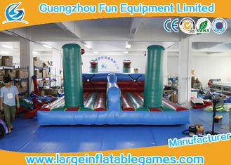 Indoor Inflatable Sport Games , PVC Tarpaulin Infltabale Basketball Bungee