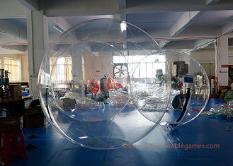 TPU / PVC Large Inflatable Games , Clear Water Walking Bubble Ball