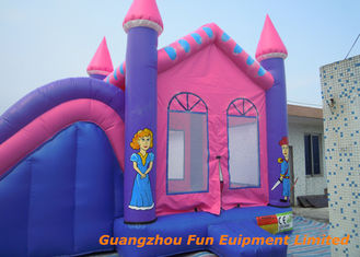 Safety Waterproof Inflatable Jumpers , Inflatable Water Slide Bounce House Rental