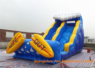 Diapositiva inflable comercial del certificado del CE con la pequeñas piscina/diapositiva de la piscina