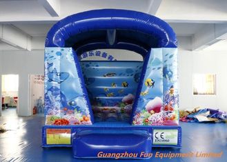 CE Inflatable Air Bouncer , Blow Up Bouncy Castle  2 Years Warranty
