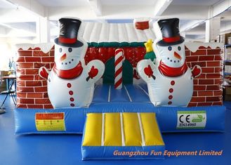 Casa inflable al aire libre de la Navidad de la gorila del aire con el ventilador modificado para requisitos particulares