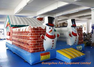 Casa inflable al aire libre de la Navidad de la gorila del aire con el ventilador modificado para requisitos particulares