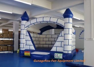 3D Sketch Tarpaulin Inflatable Childrens Bouncy Castle  , Kids Jumping Castle