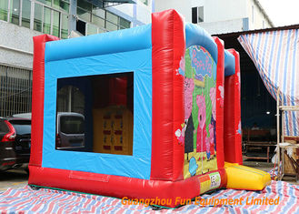 Pappa Pig Inflatable Bouncy Castle For Kids / Blow Up Jump House