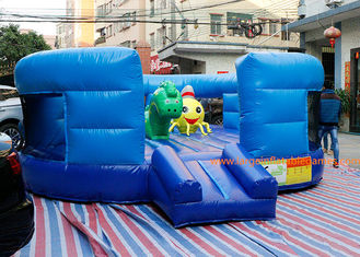 Kids Cartoon Ocean World Inflatable Air Bouncer For Amusement Park