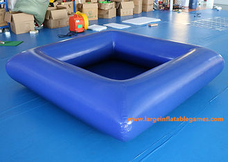 Mini Blue Inflatable Kiddie Pool / Water Swimming Pool Toys For Kids