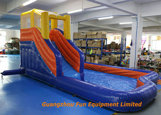 Los niños de salto caseros mojan resbalón inflable comercial gigante de la diapositiva/del agua y resbalan