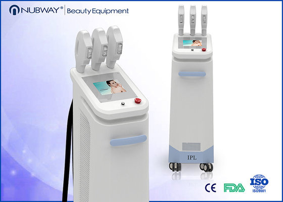 Chinese supplier 3 handles IPL hair removal skin rejuveantion  vascular treatment machine for spa and clinic use