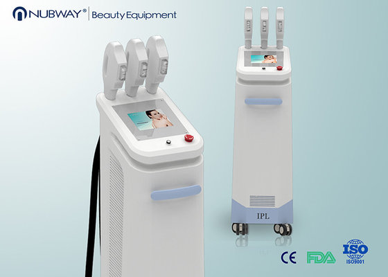 Chinese supplier 3 handles IPL hair removal skin rejuveantion  vascular treatment machine for spa and clinic use