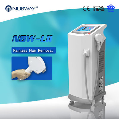 Nubway 2018New 10.4 Inch Screen Keyword pain free 600W high energy 808nm Diode Laser Hair Removal Machine