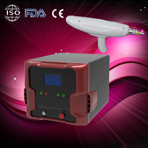 Q-switched Nd Yag tattoo removal Laser machine Portable 1064nm 532nm for spas