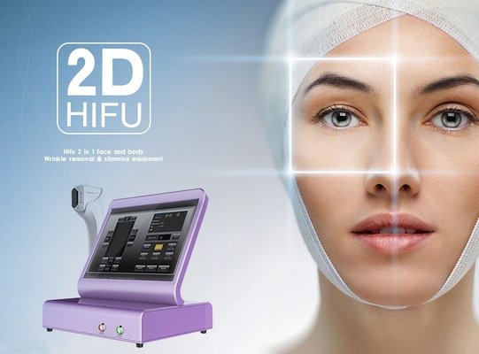 Portable HIFU Facelift Machine Anti - Wrinkle High Intensity Focused Ultrasound Hifu
