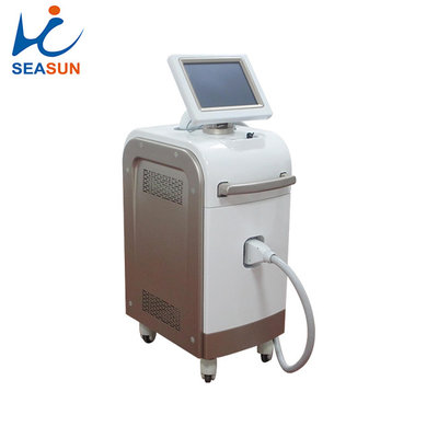 Painless full body laser hair removal machine 808nm with white and rose