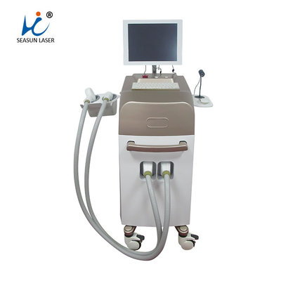 White Diode Laser Hair Removal Machine , Vavuum Laser Lightsheer Duet Machine